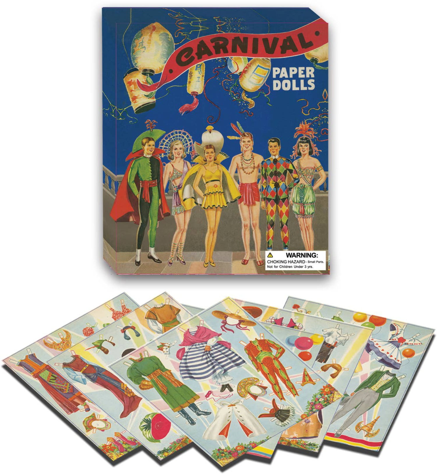 Carnival Paper Doll Set in Box - Walmart.com