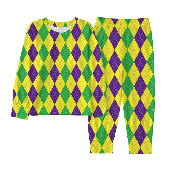 Carnival Print Girls Two Piece Outfit Playful Party & Casual Wear ...