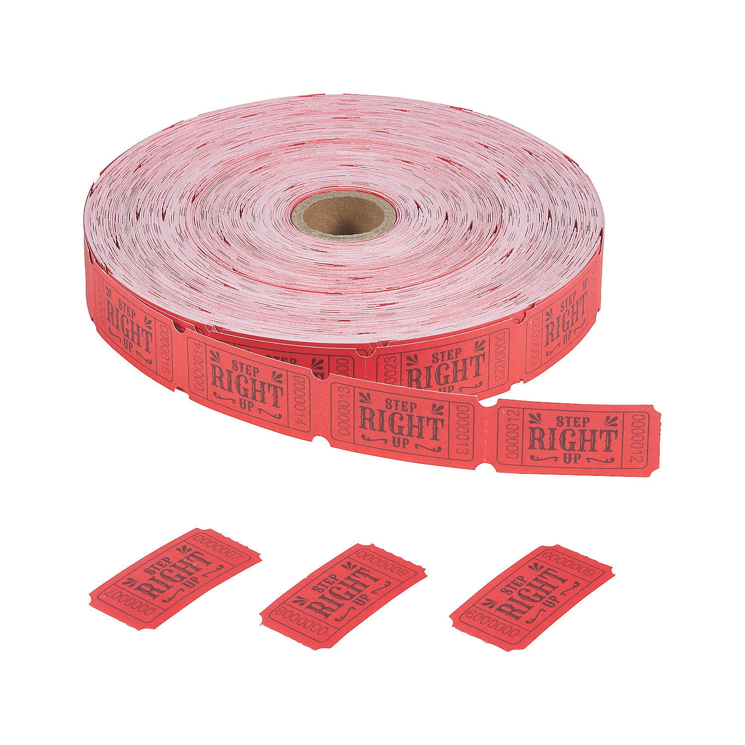 Carnival Roll Tickets, Party Supplies, Birthday, 2000 Pieces - Walmart.com