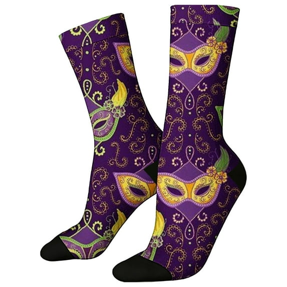 Carnival Slipper Socks for Women Knitted Fall Fashion Funny Fitness ...