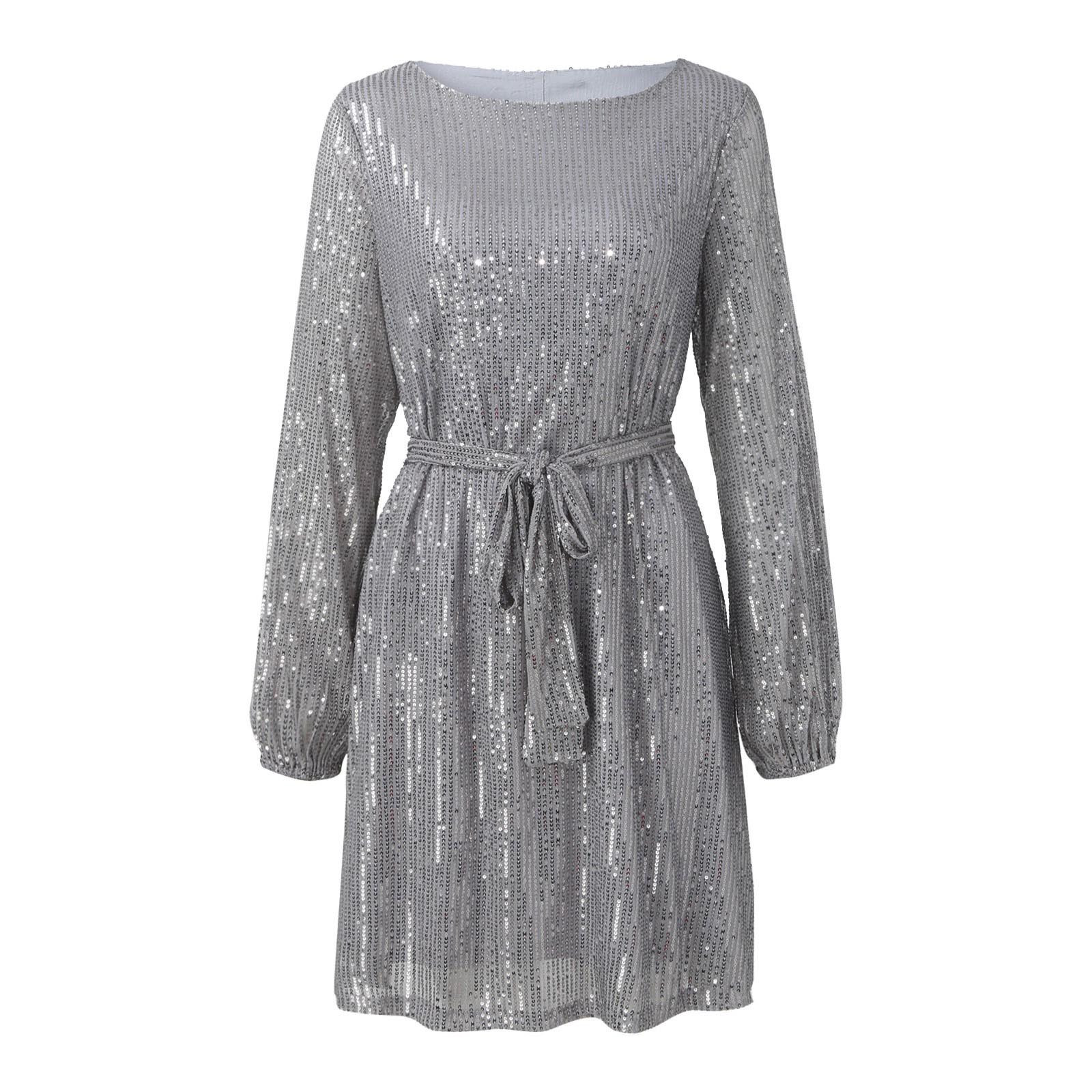 Carnival Sparkly Dresses for Women Holiday Dresses Sequin Party Dress ...