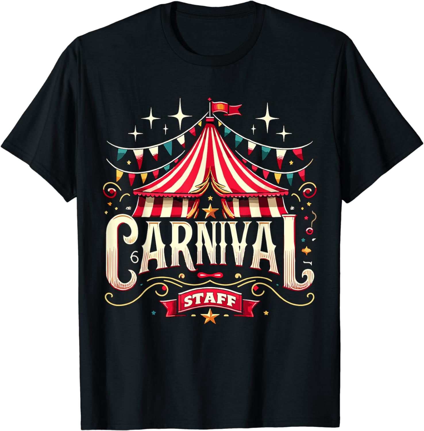 Carnival Staff Circus Matching T-Shirt - Walmart.com