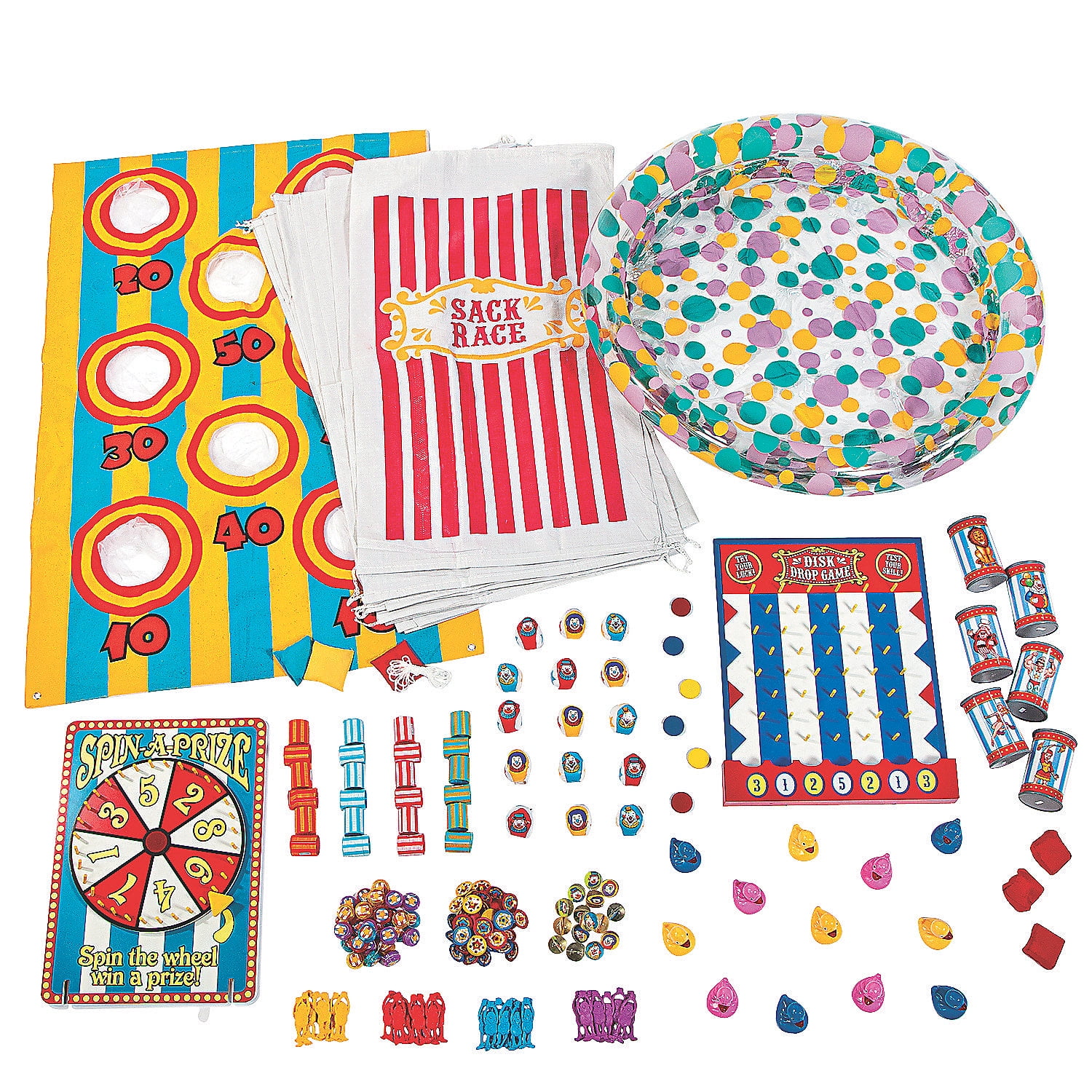 Carnival Starter Kit - Party Favors - 198 Pieces - Walmart.com