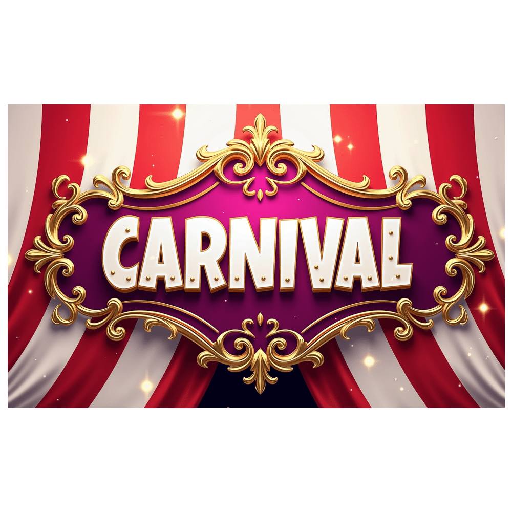 Carnival Tent Background Banner for Festival Party Supplies and ...