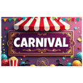 Carnival Tent Background Banner for Festival Party Supplies and ...