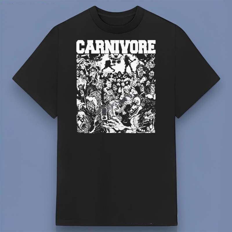 Carnivore Band T-Shirt Perfect Gift For Friends & Family All Size S-4XL ...
