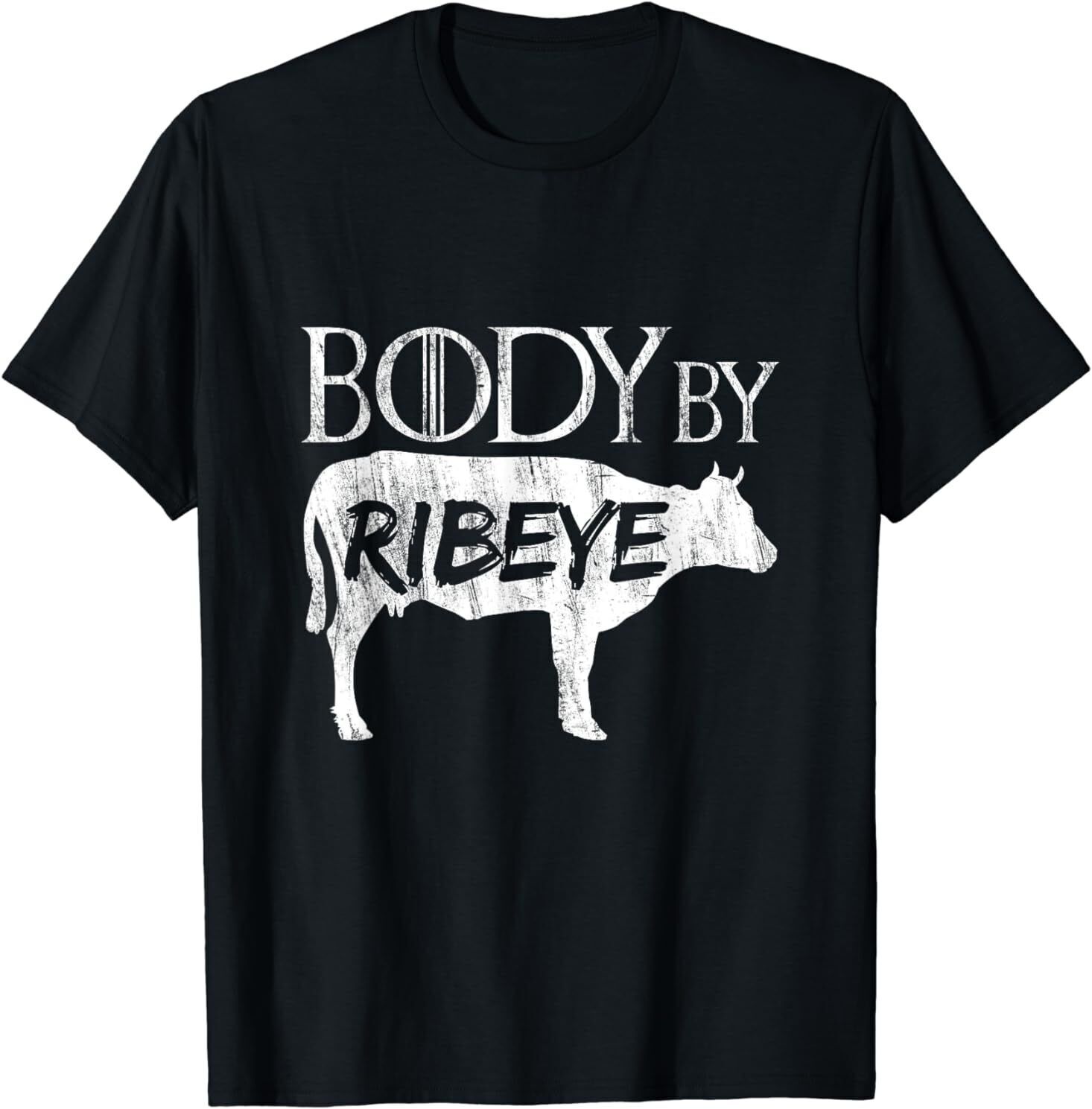 Carnivore Diet TShirt Body By Ribeye Gift Idea Premium T-Shirt ...