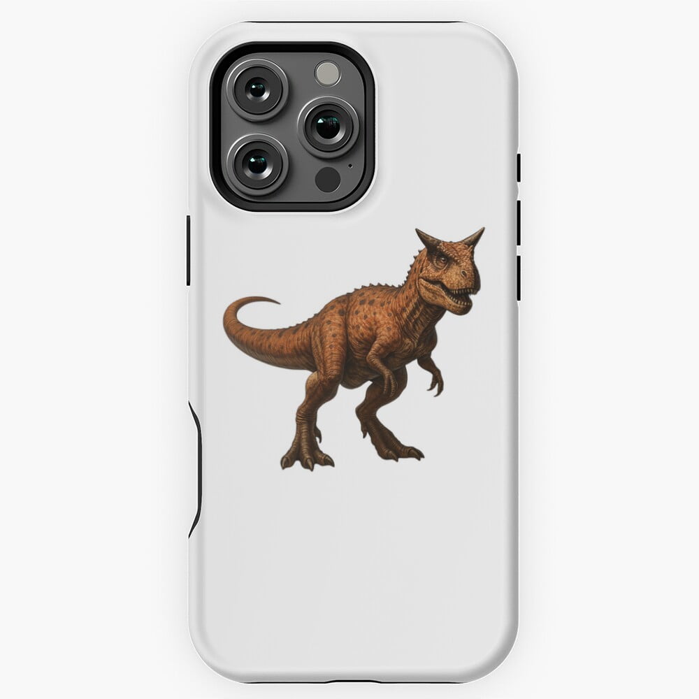Carnotaurus The Carnivorous Bull Art iPhone Case 11 12 13 14 15 16 17 ...
