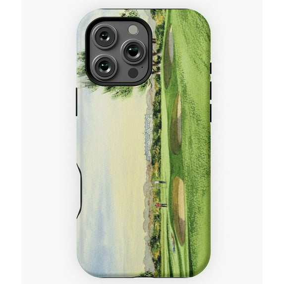 Carnoustie Golf Course Scotland 13th Green Phone Case for iPhone 16 15 ...