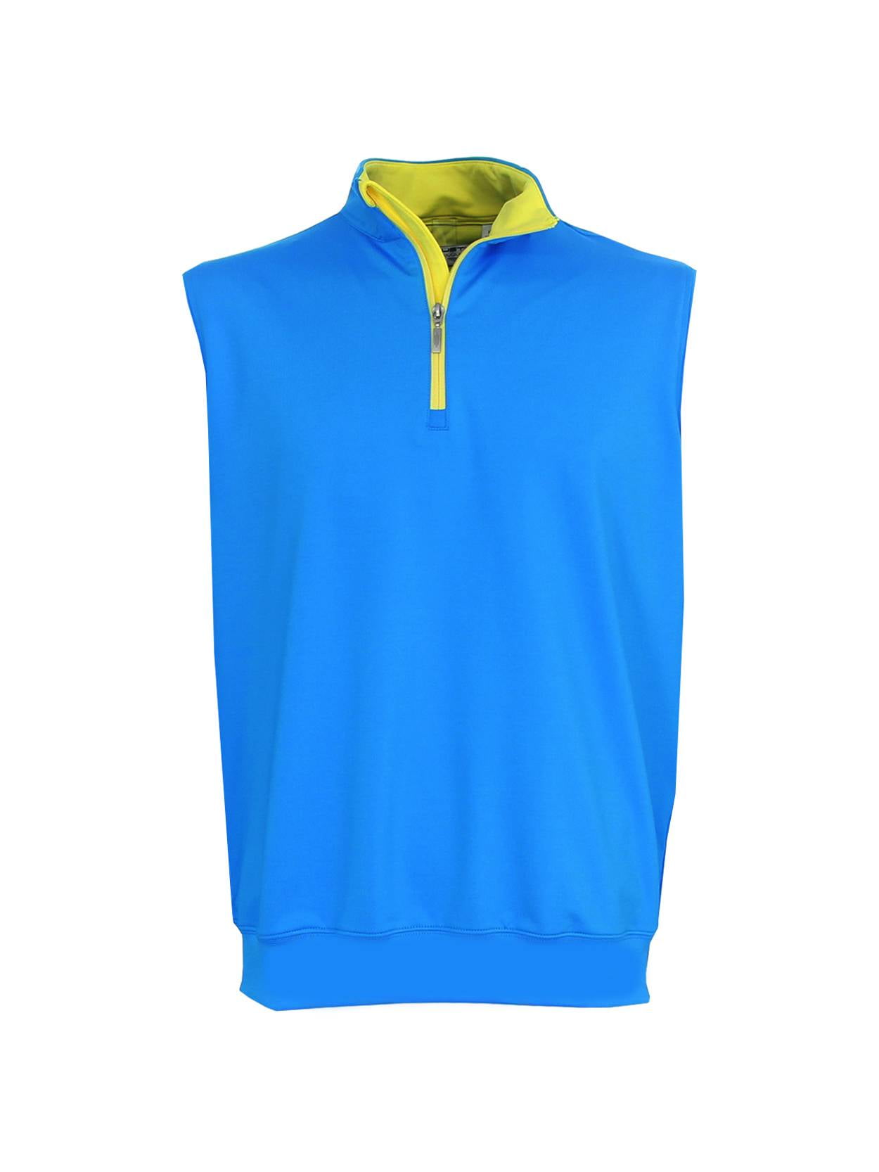 Carnoustie Golf Performance 1/4-Zip Vest, Small Blue - - Walmart.com