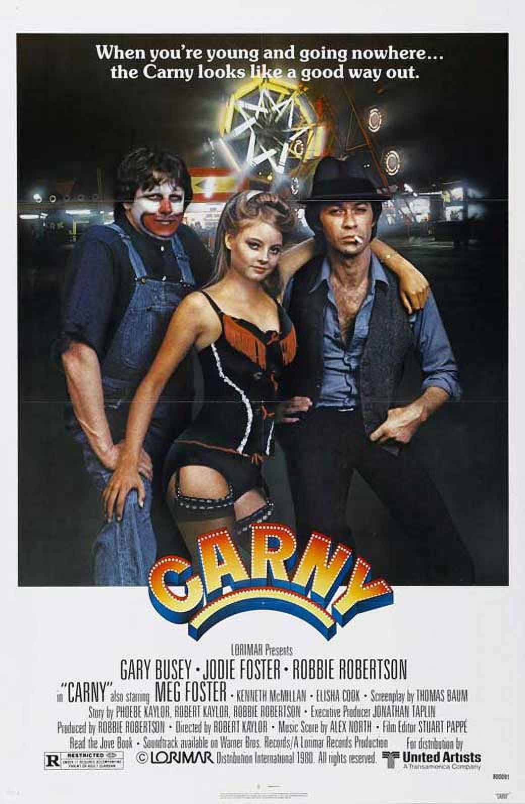 Carny - movie POSTER (Style B) (27" x 40") (1980) - Walmart.com