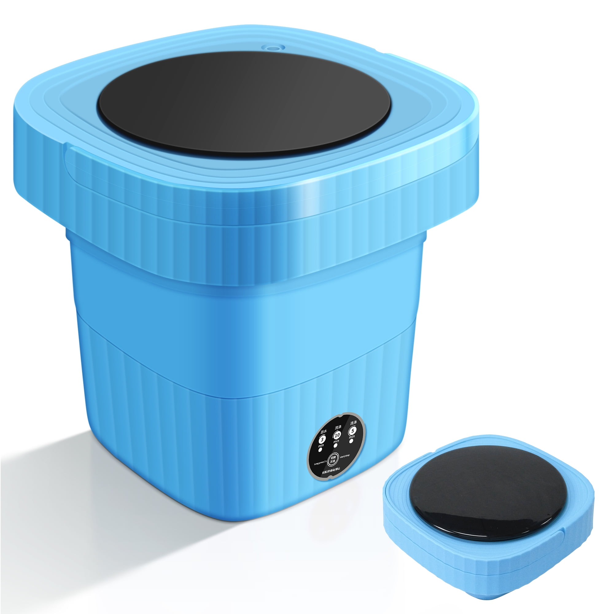 Caroeas 9L Portable Washing Machine, Foldable Mini Washing Machine and ...