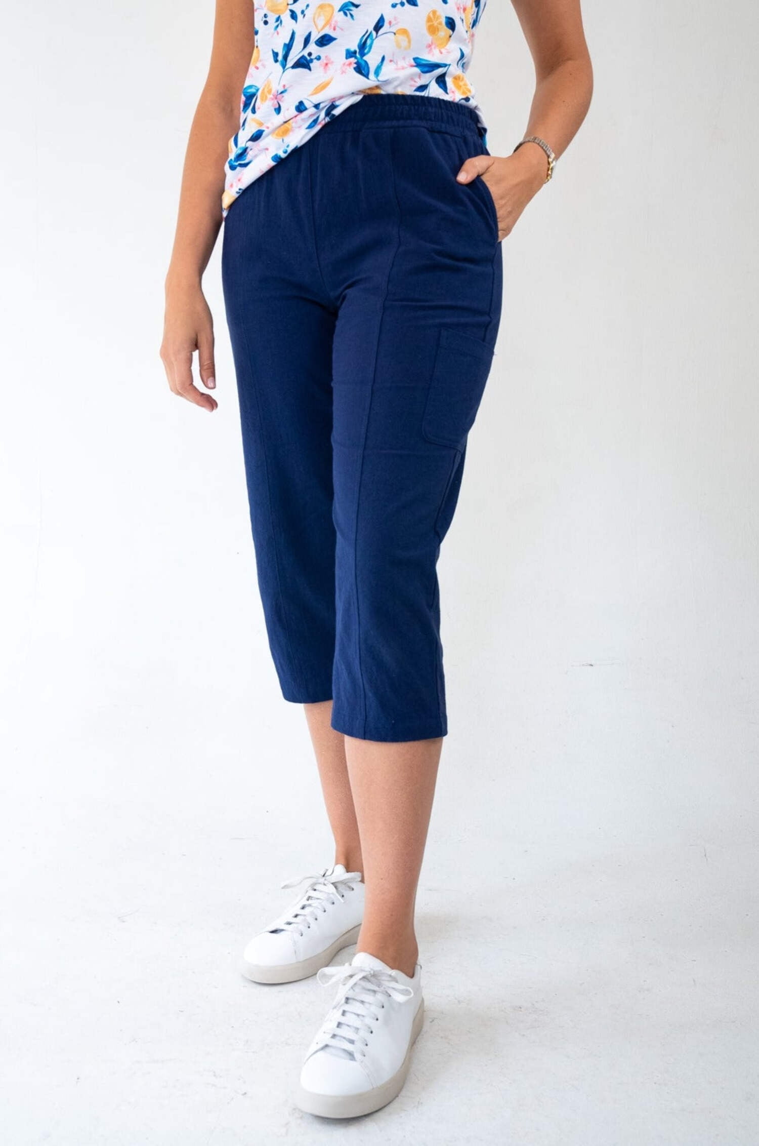 Carol Cargo Capri - Walmart.com