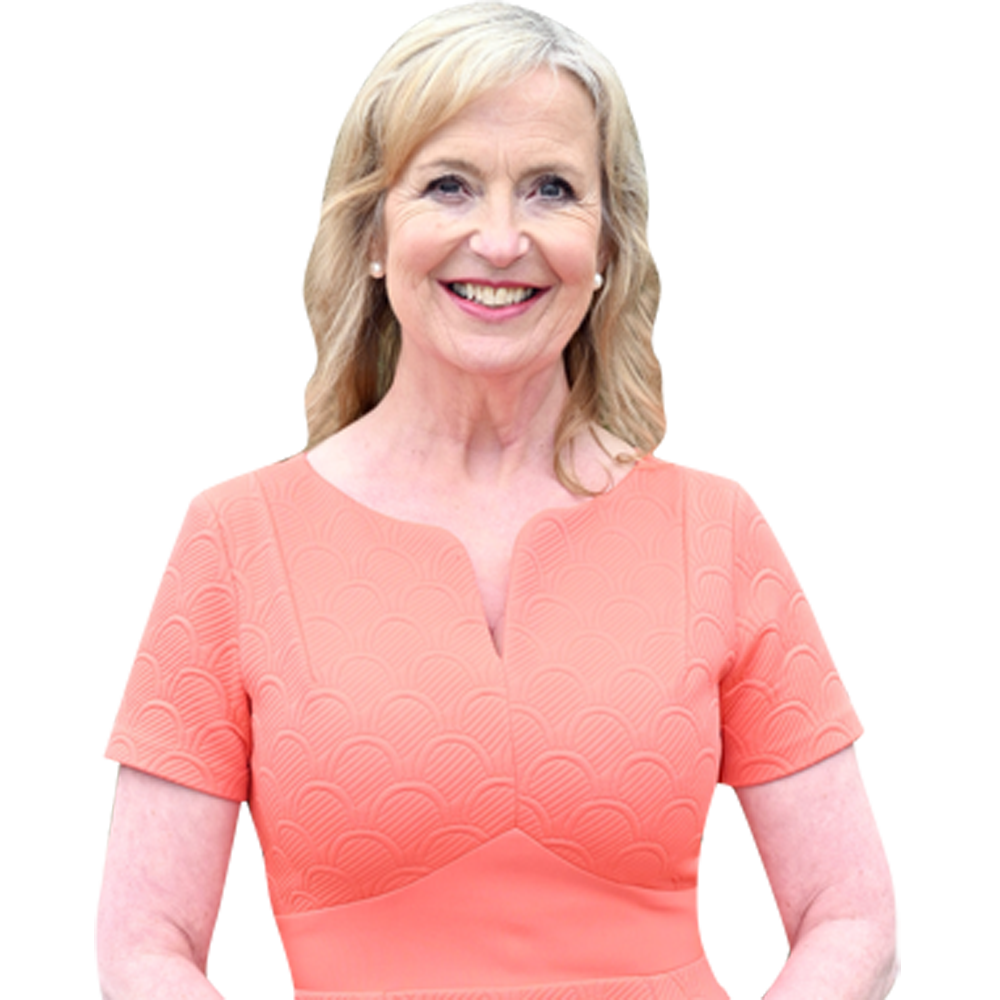 Carol Kirkwood (Peach Dress) Half Body Buddy Cutout - Walmart.com