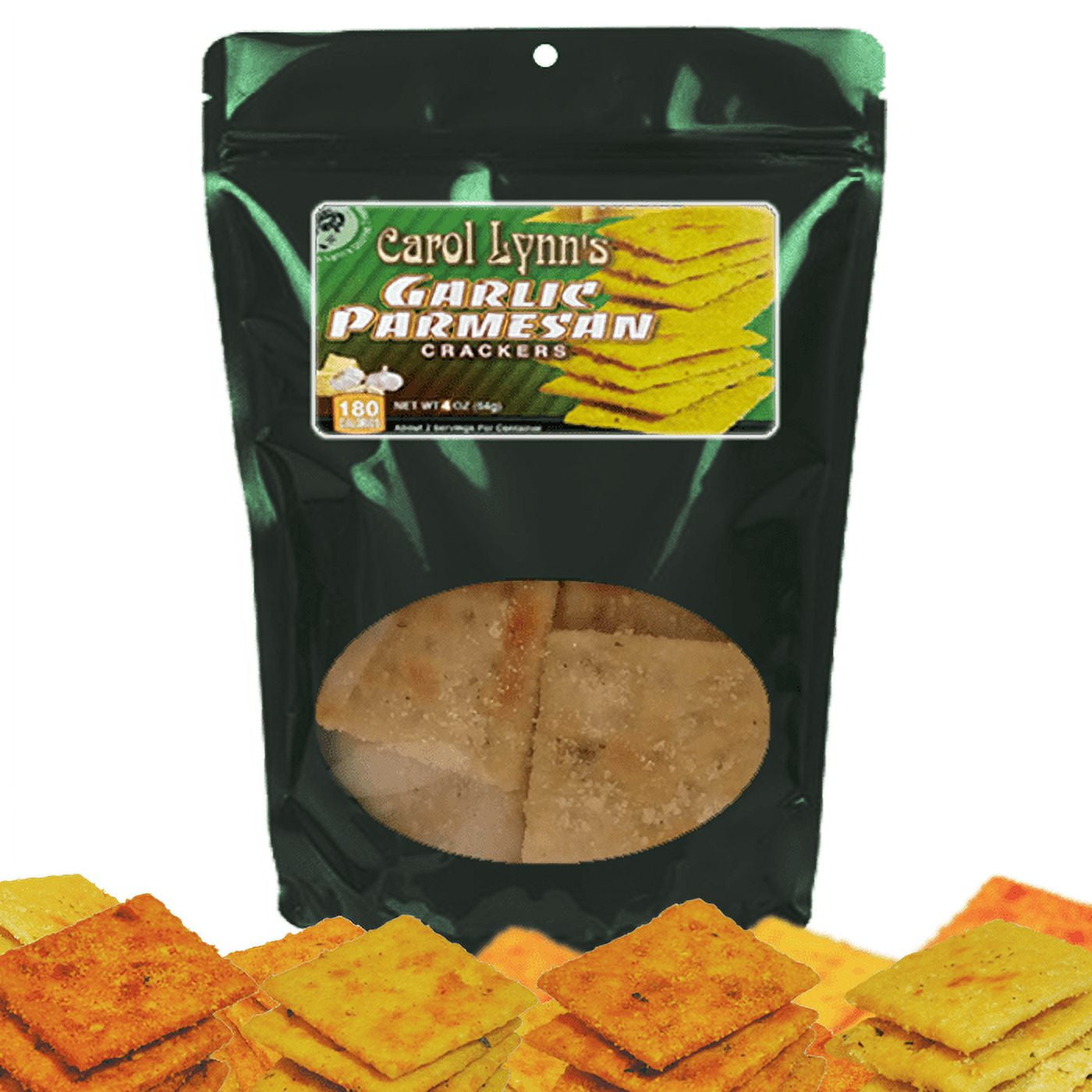 Carol Lynn's Garlic Parmesan Crackers - Walmart.com