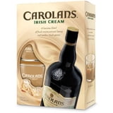 Carolans Irish Cream Liqueur, 750 ml with glass - Walmart.com