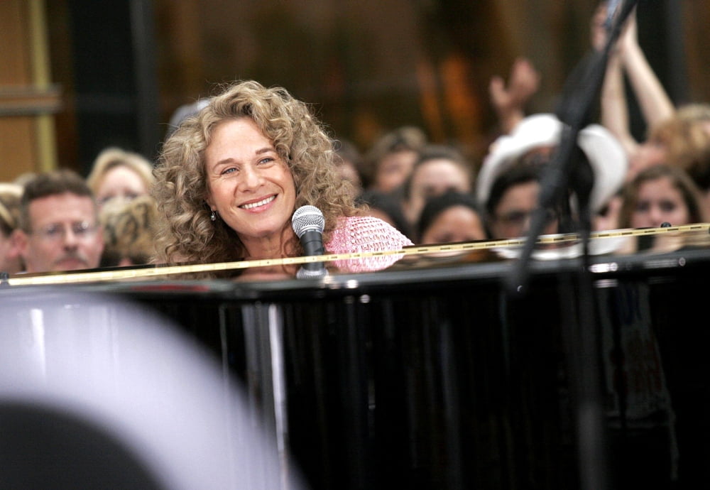 Carole King On Stage For Nbc Today Show Concert Series With Carole King ...