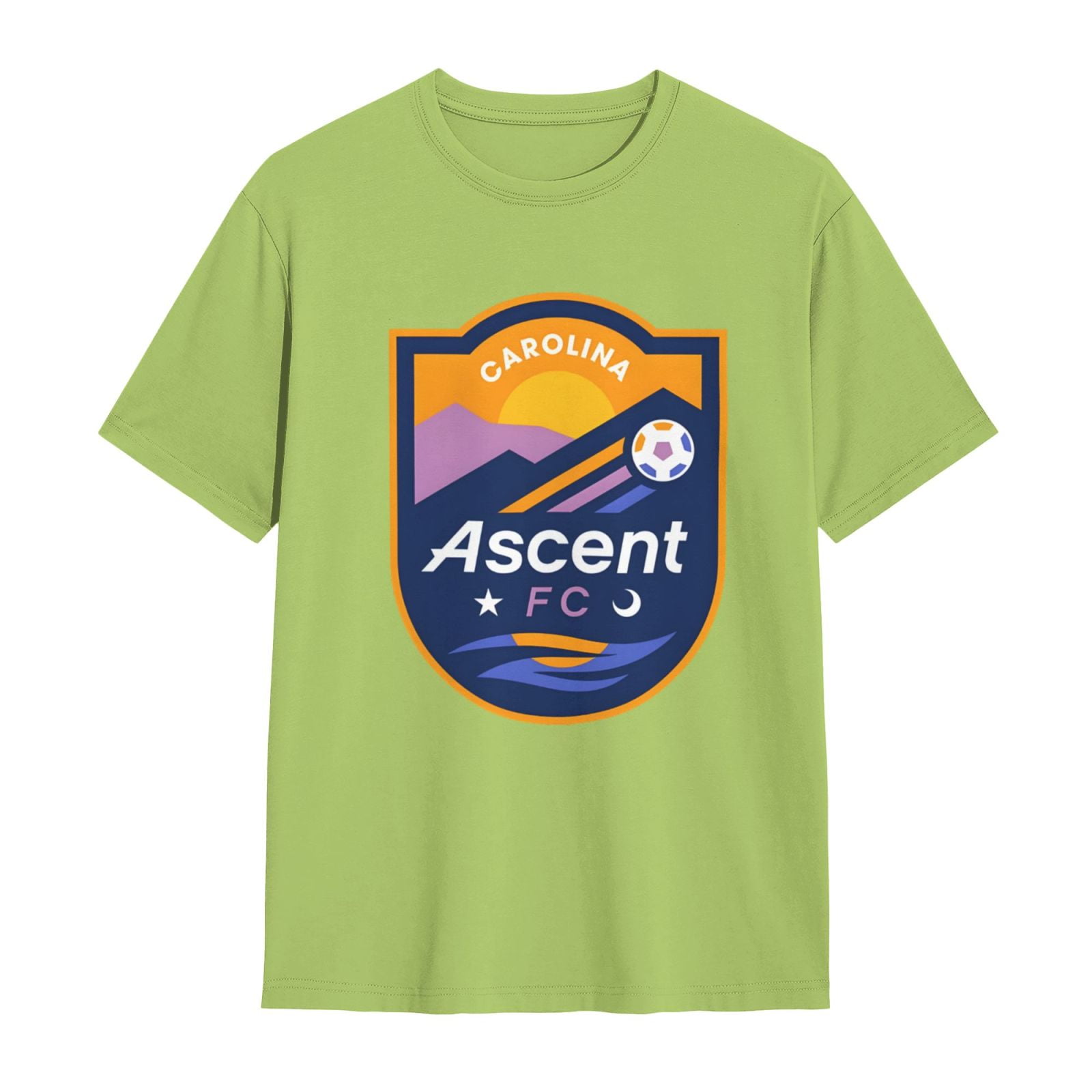Carolina Ascent Fc T-Shirt Casual Tee Shirts For Men Women - Walmart.com