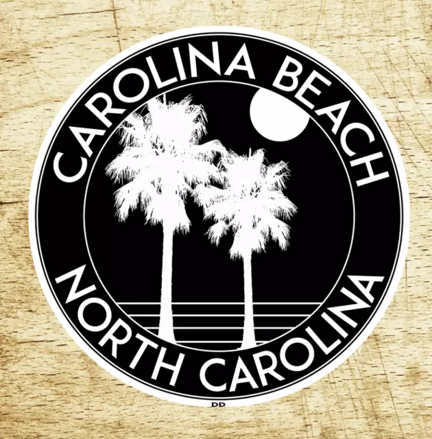 Carolina Beach North Carolina Beach Sticker Decal Phone Decal Water ...
