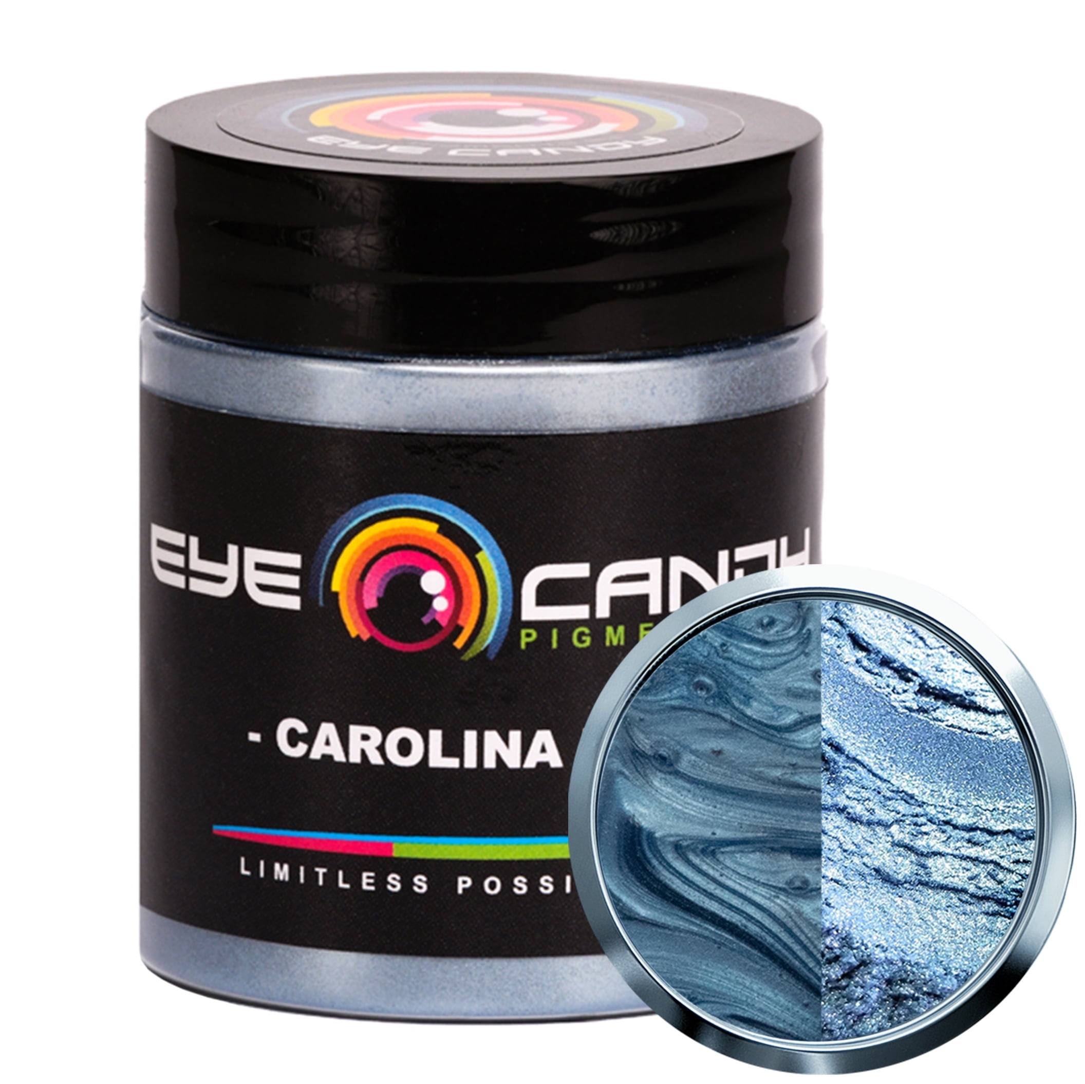 Carolina Blue Mica Powder Pigment (25g) for DIY Crafts: Woodworking ...