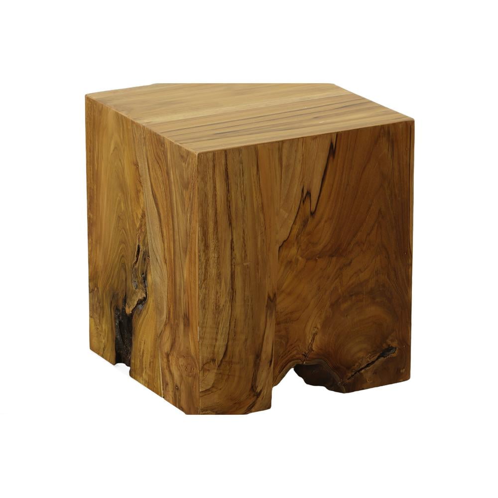 Carolina Classics Vico Teak Outdoor Root Side Table - Walmart.com