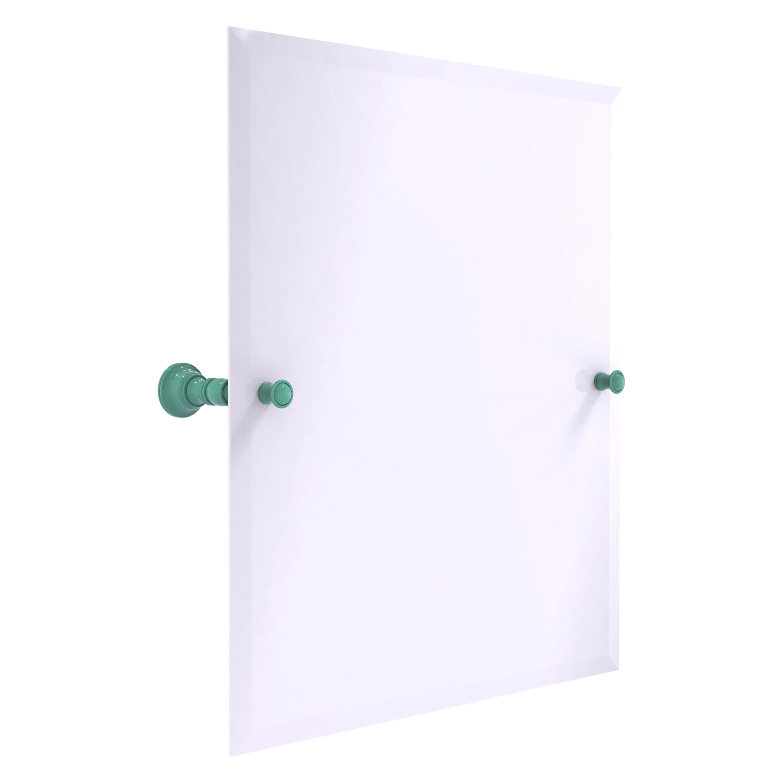 Carolina Collection Frameless Rectangular Tilt Mirror with Beveled Edge ...