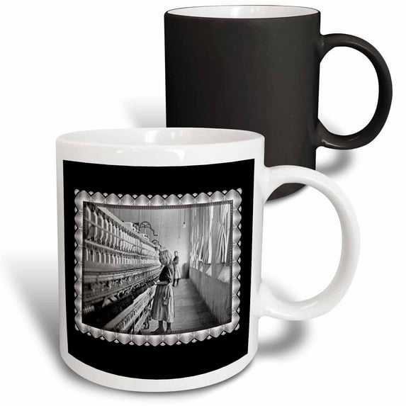 3drose, Carolina Cotton Mill, 1908 by Lewis W. Hine Young Girl Working ...