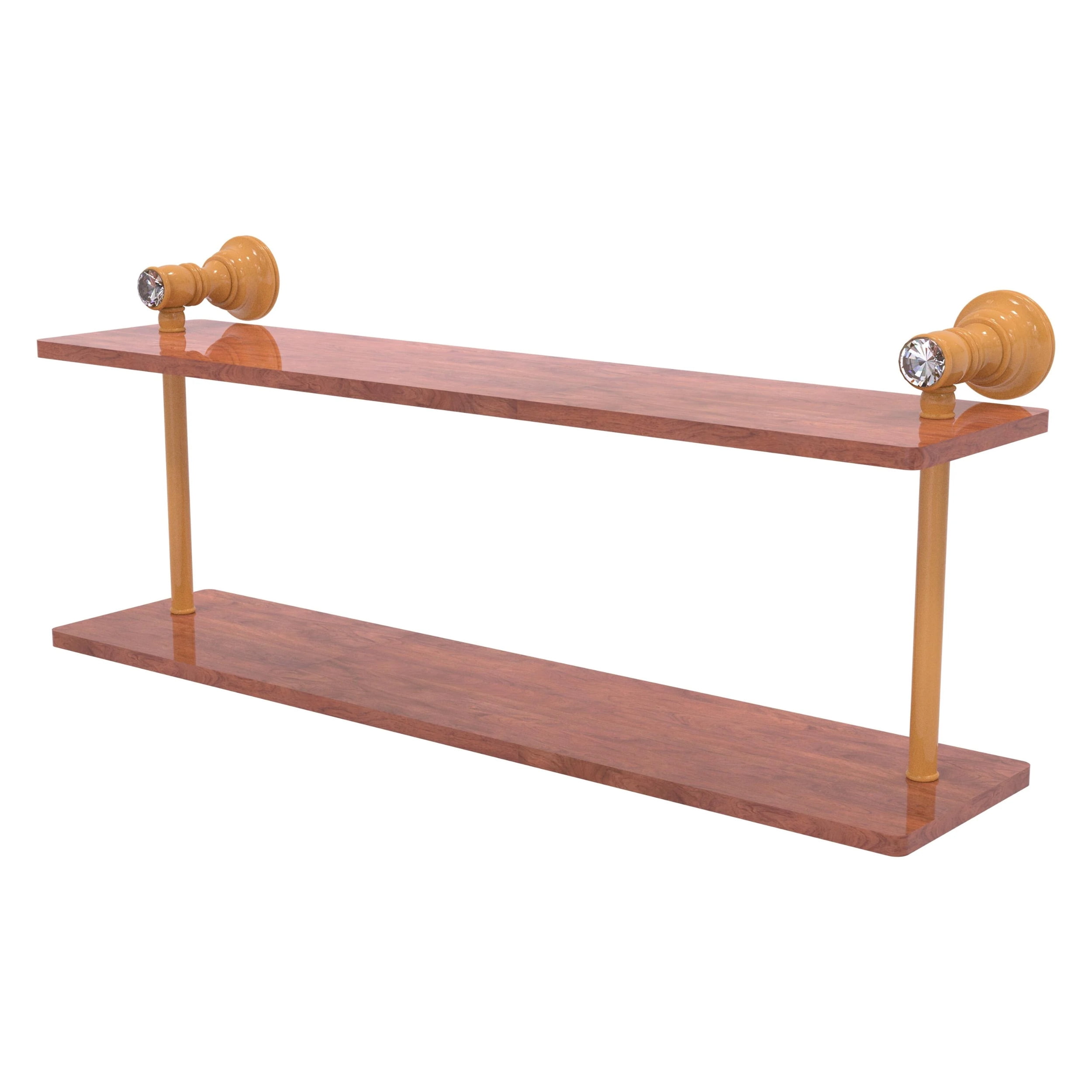 Carolina Crystal Collection Two Tiered Wood Shelf - Walmart.com