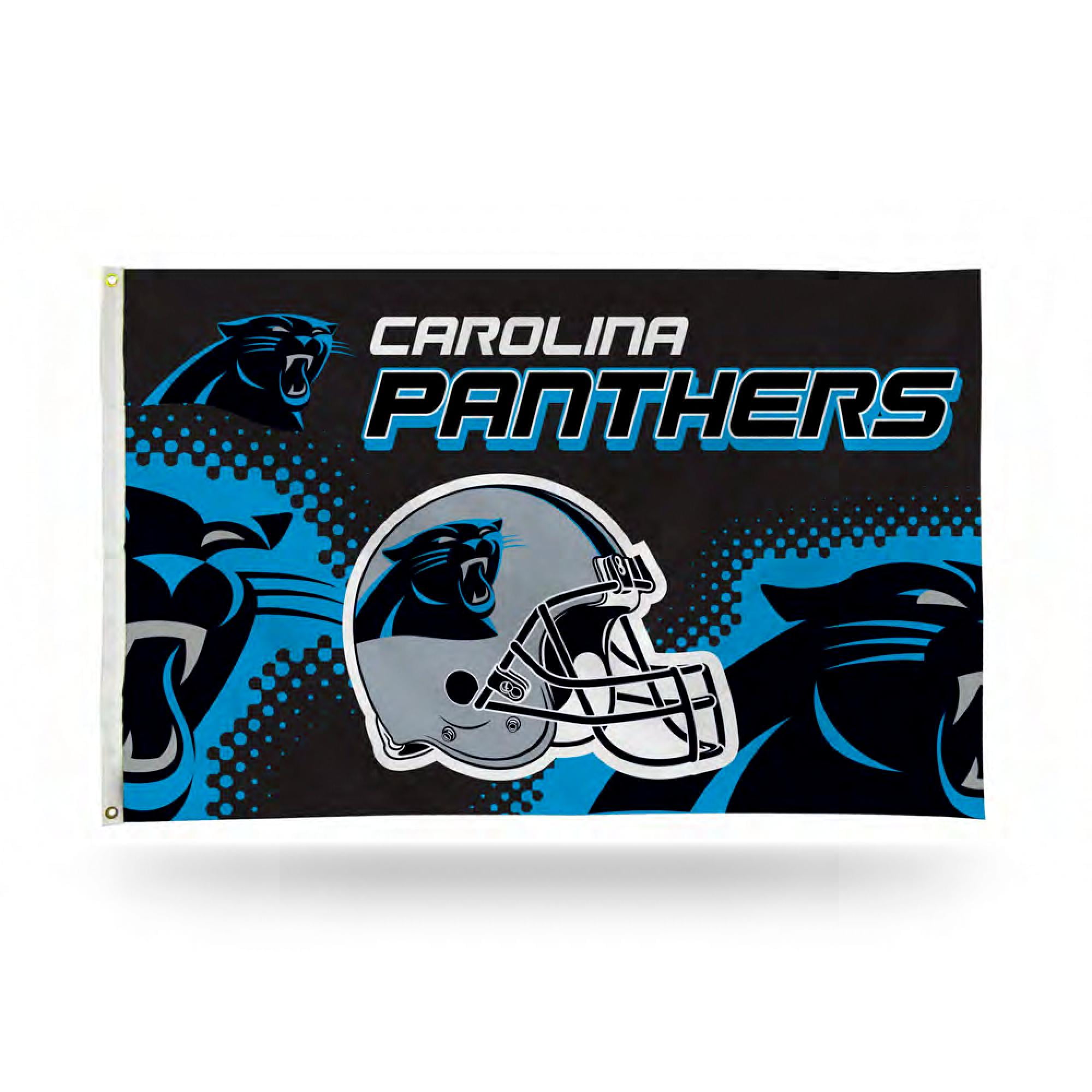 Carolina Football Panthers Indoor / Outdoor 3x5 Banner Flag w/ grommets ...