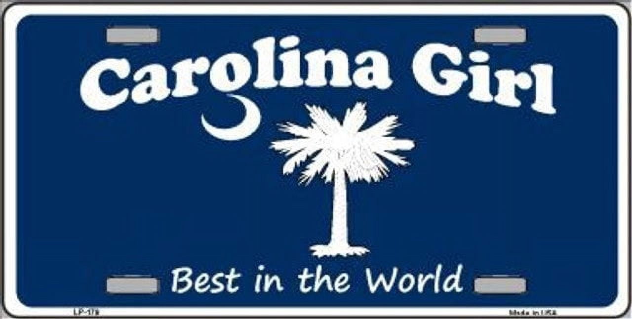 Carolina Girl Novelty License Plate - Walmart.com