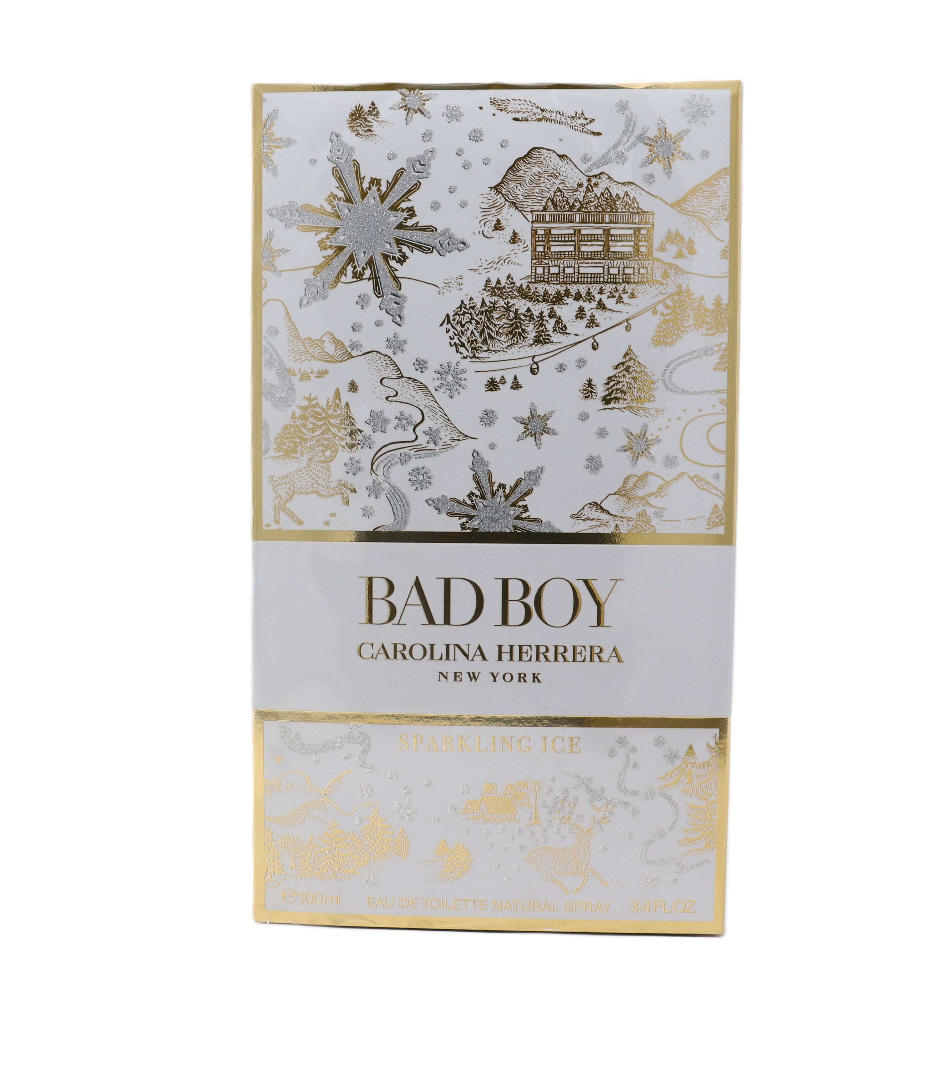 Carolina Herrera Men‚Äôs Bad Boy Sparkling Ice 3.4 oz EDT Spray ...