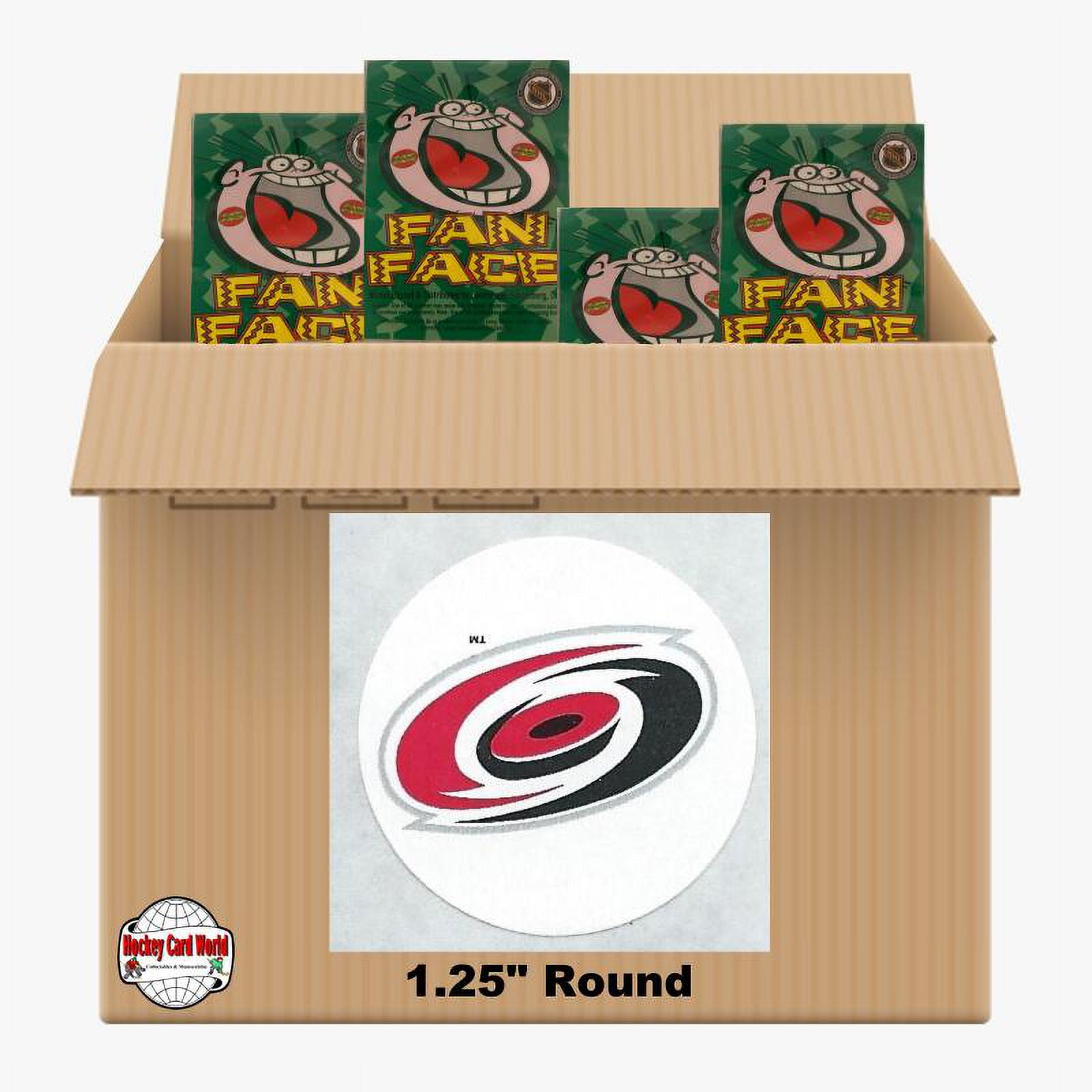 Carolina Hurricanes 1000 pack case - 4 Logos pack - 4000 Stickers ...