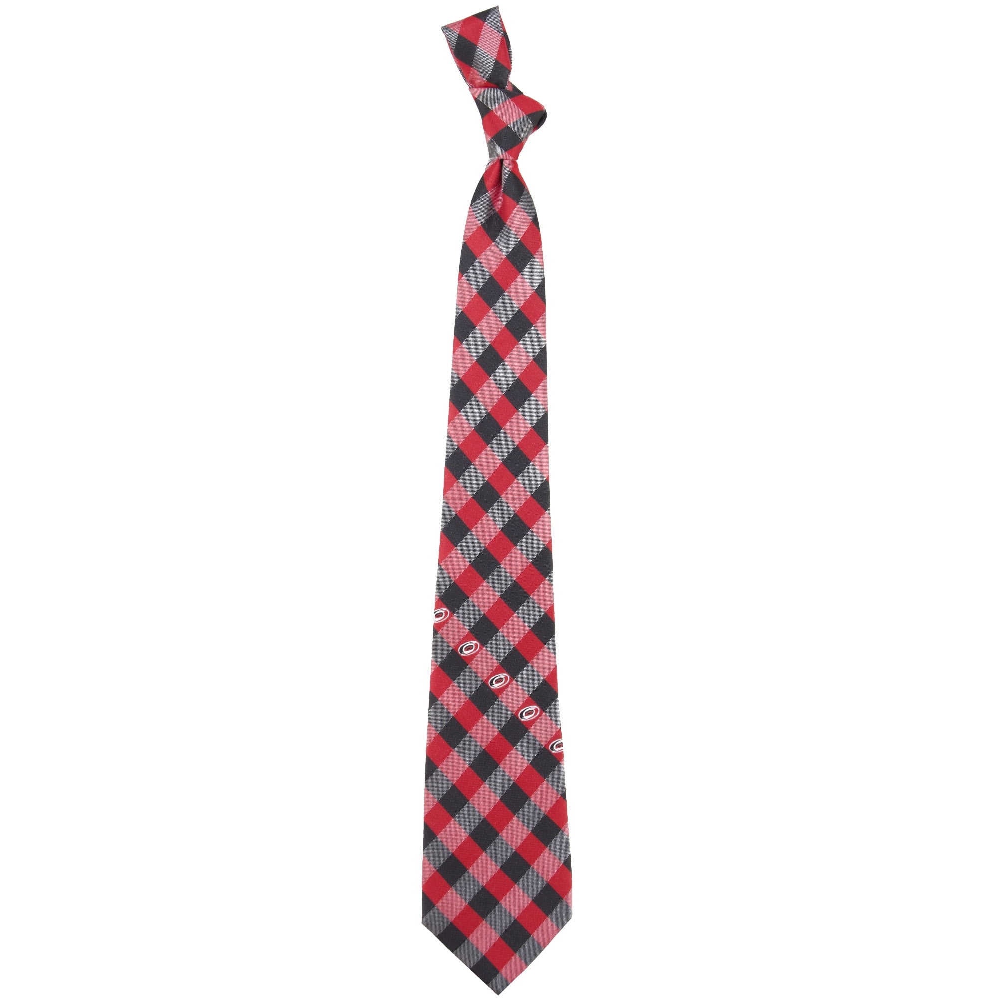 Carolina Hurricanes Woven Poly Check Tie - Walmart.com