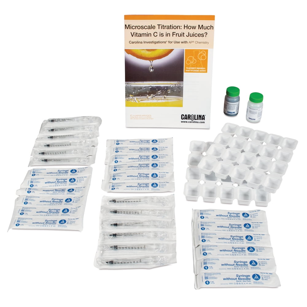 Carolina Investigations For Use With Ap Chemistry: Microscale Titration ...