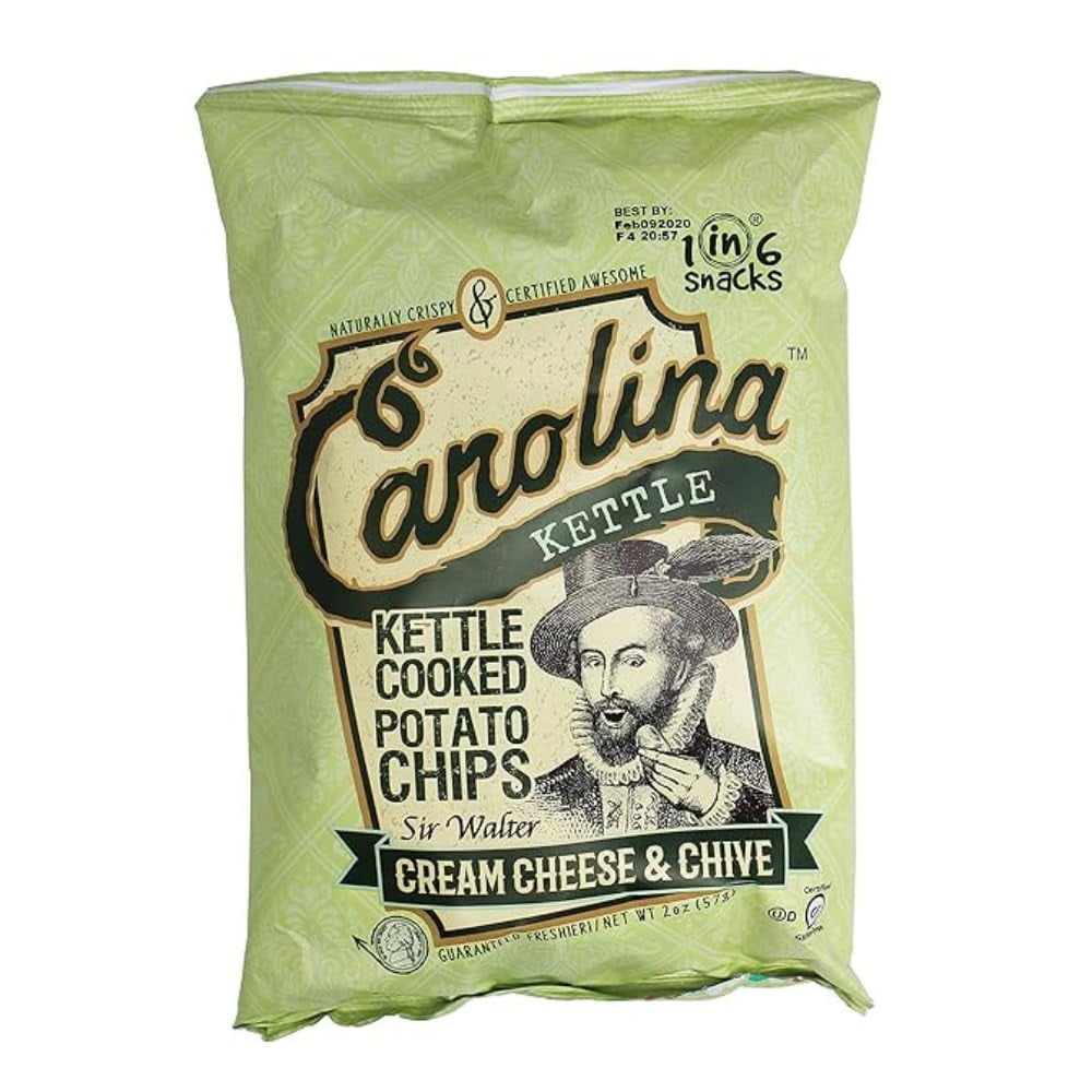 Carolina Kettle Chips | MZF22 Kettle Cooked Potato Chips | Gluten Free ...