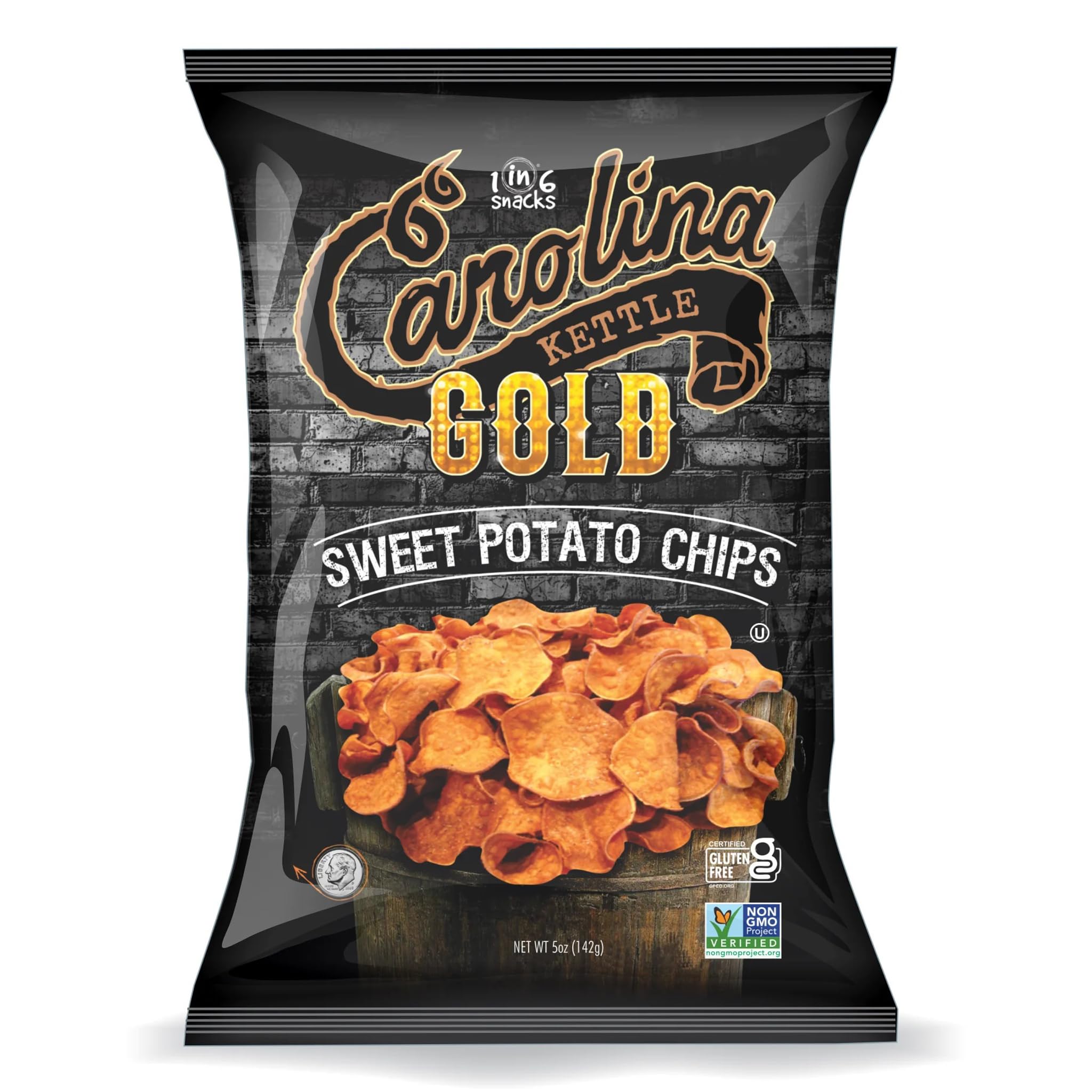 Carolina Kettle Potato Chips | Kettle Cooked | Kosher - Gluten Free ...