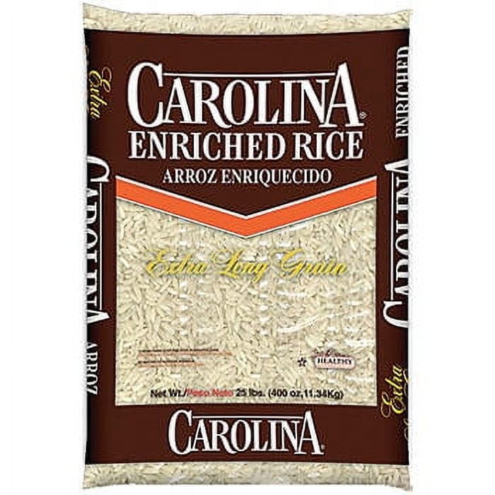 Natural Carolina Long Grain Rice, 25 lbs in Bag - Walmart.com