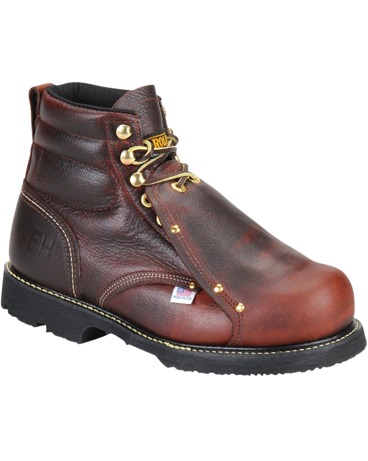 Carolina Men's Domestic External Met Guard Boot Steel Toe Brown 12.5 EE ...