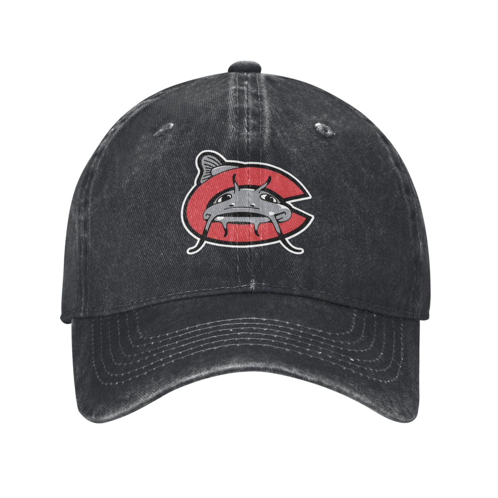 Carolina Mudcats University Logo Hat Adjustable Baseball Cap Cotton ...