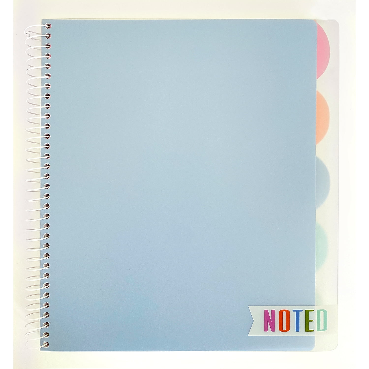 Carolina Pad Noted Premium 5-Subject Subject Notebooks College Ruled ...