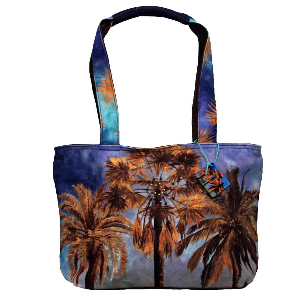 Carolina Palm Trees Top Handle Shoulder Tote Handbag - Walmart.com