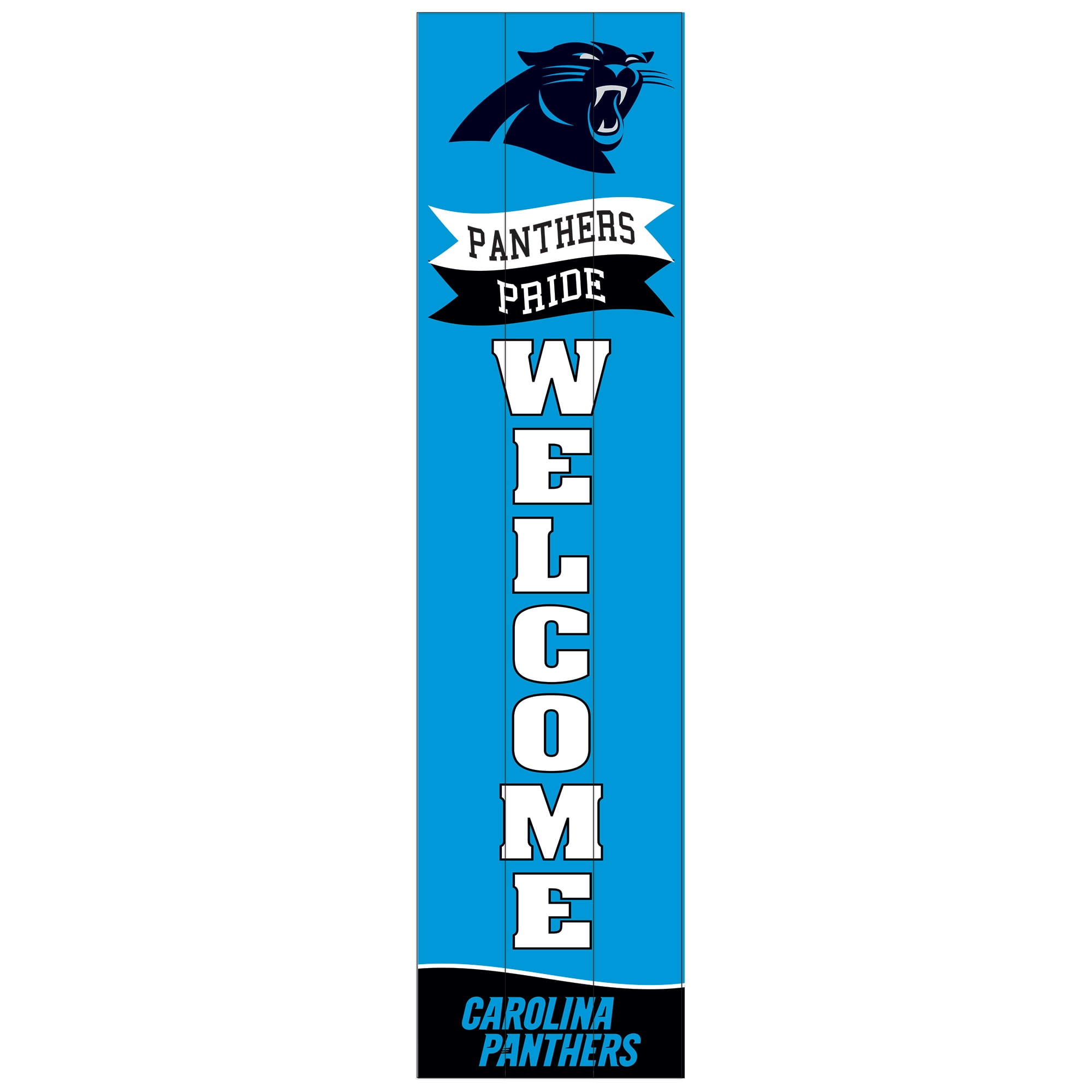 Carolina Panthers 47" Leaner Fan Sign - Walmart.com