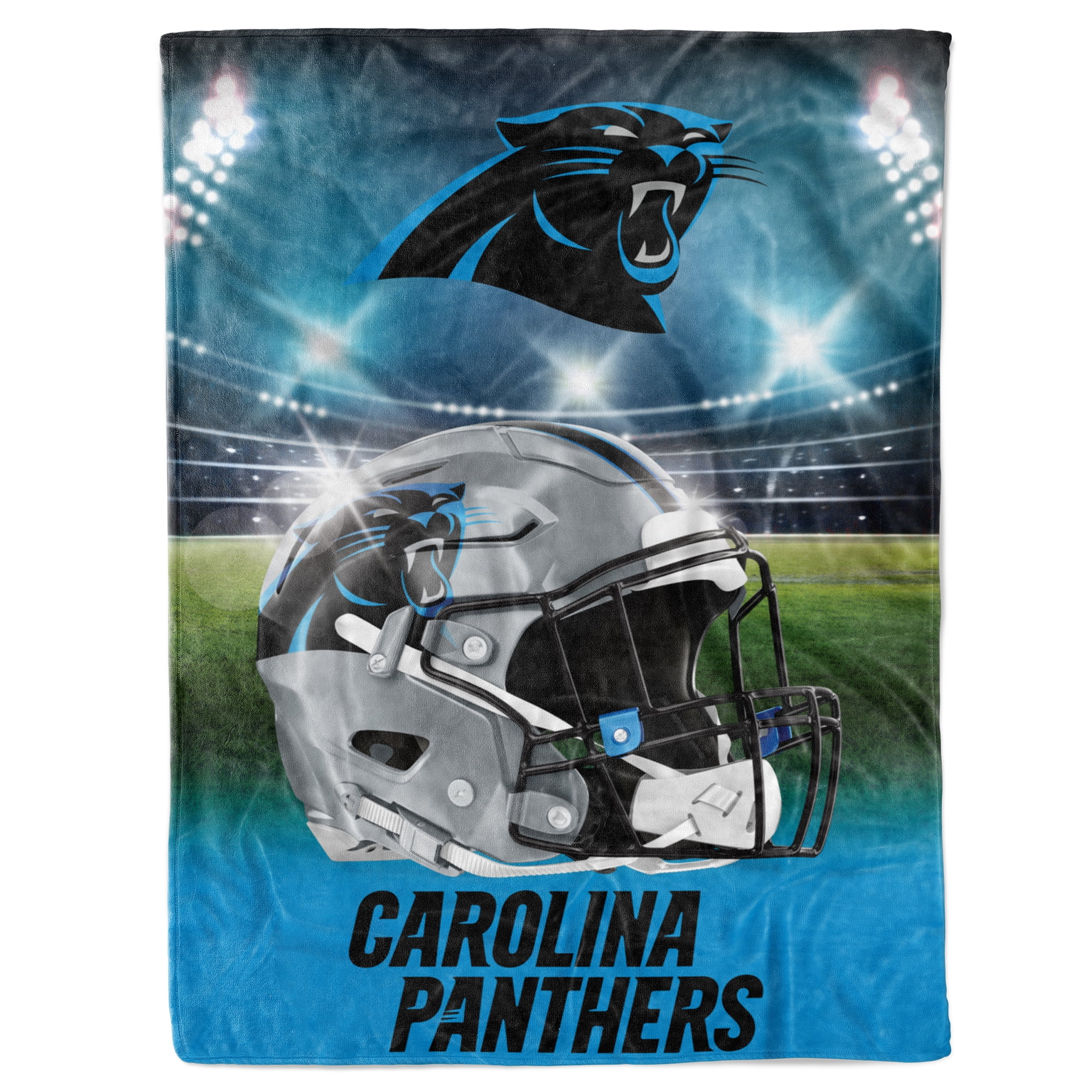 Carolina Panthers 60" x 80" Stadium Lights Blanket - Walmart.com