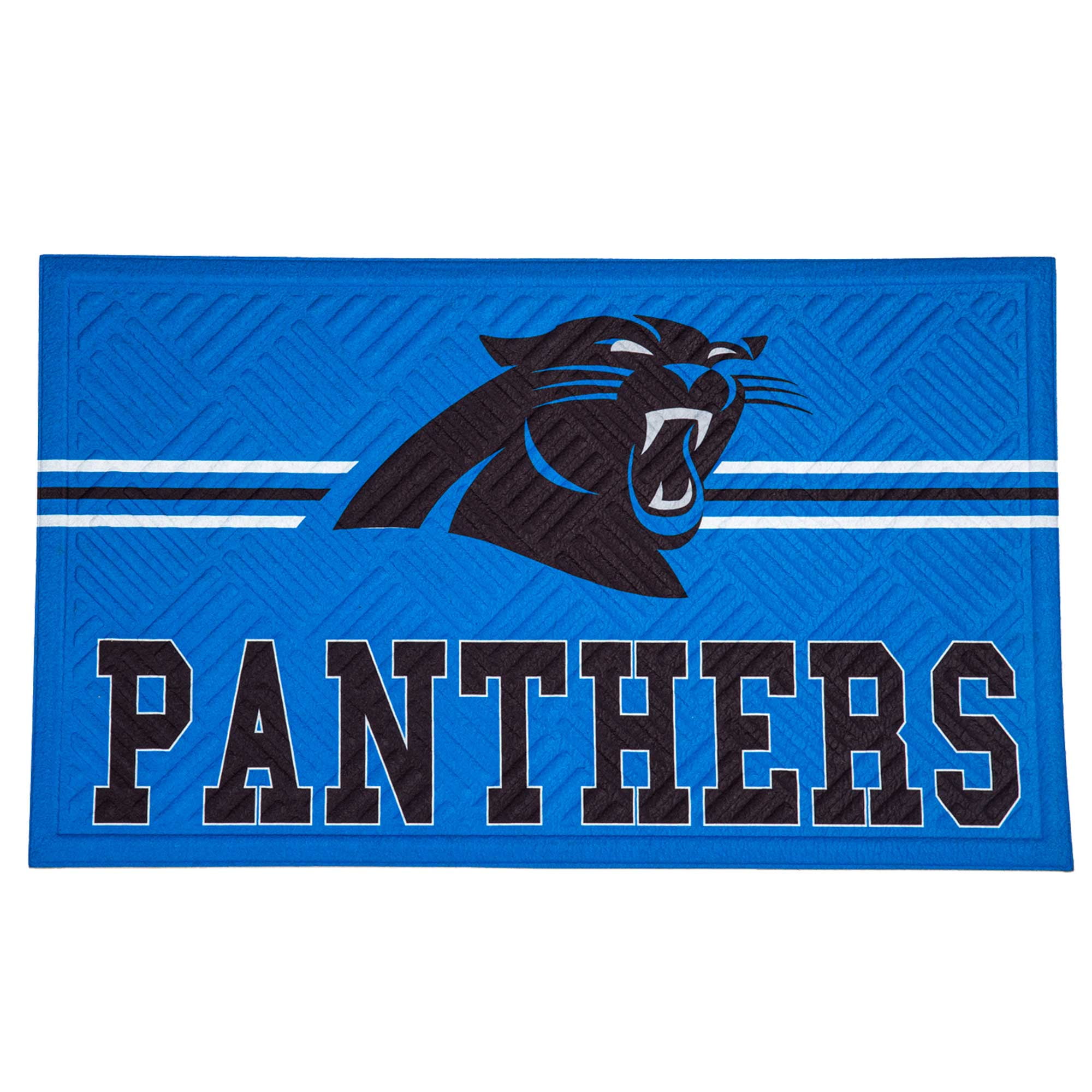 Carolina Panthers Embossed Door Mat - Walmart.com