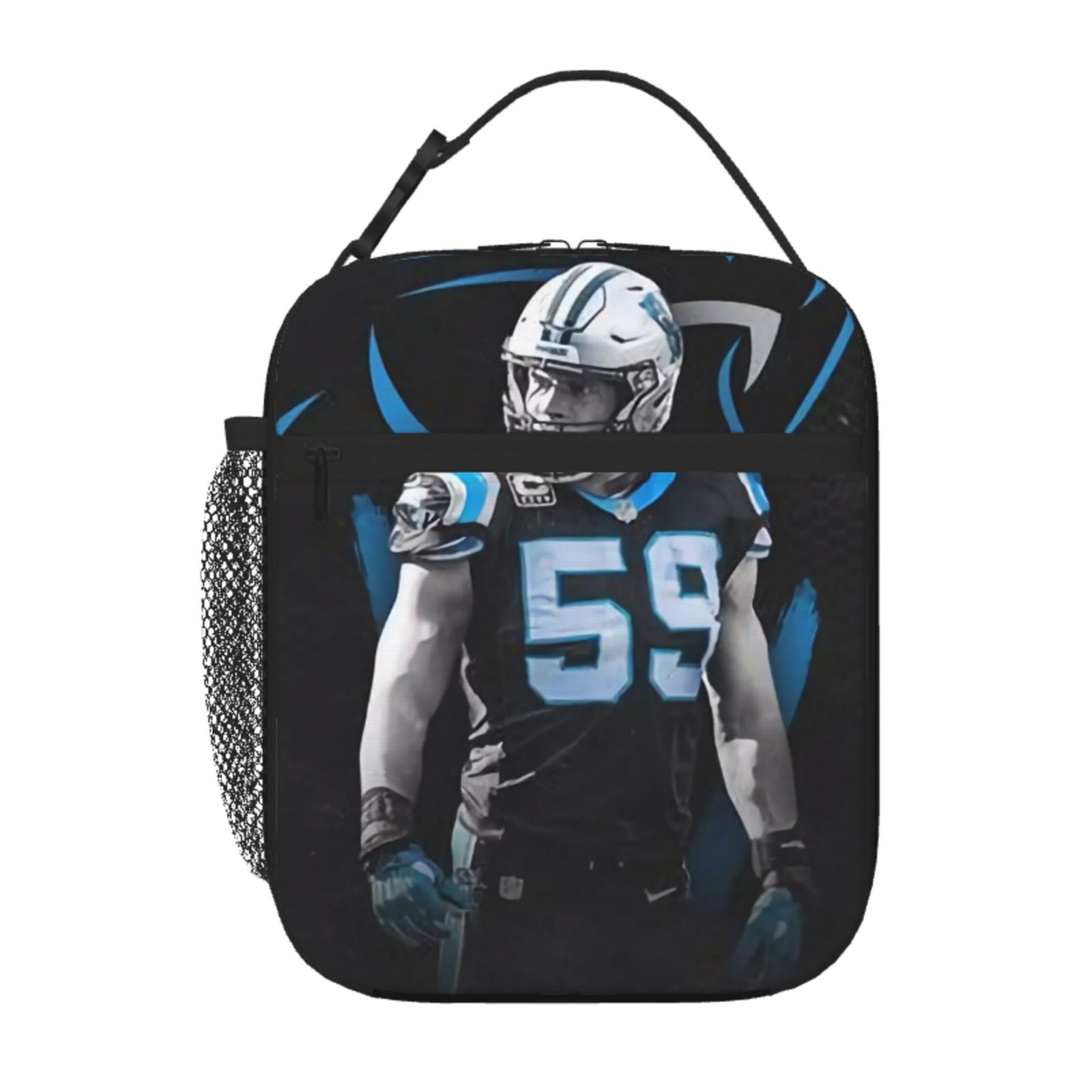 Panthers football team Lunch bag Portable hand_held insulated lunch box ...