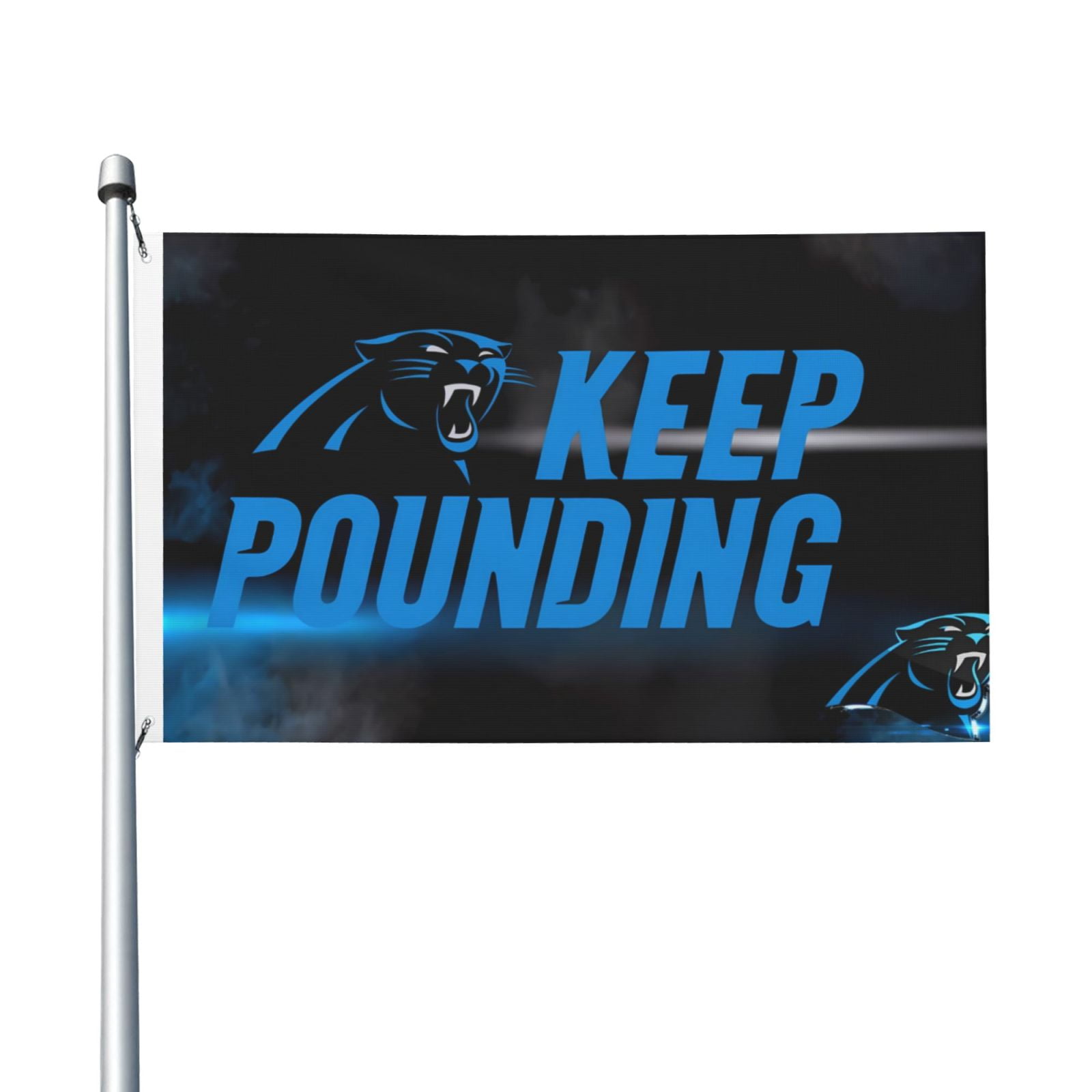 Panthers football team Support Flag Double Sided Outdoor Decorative ...