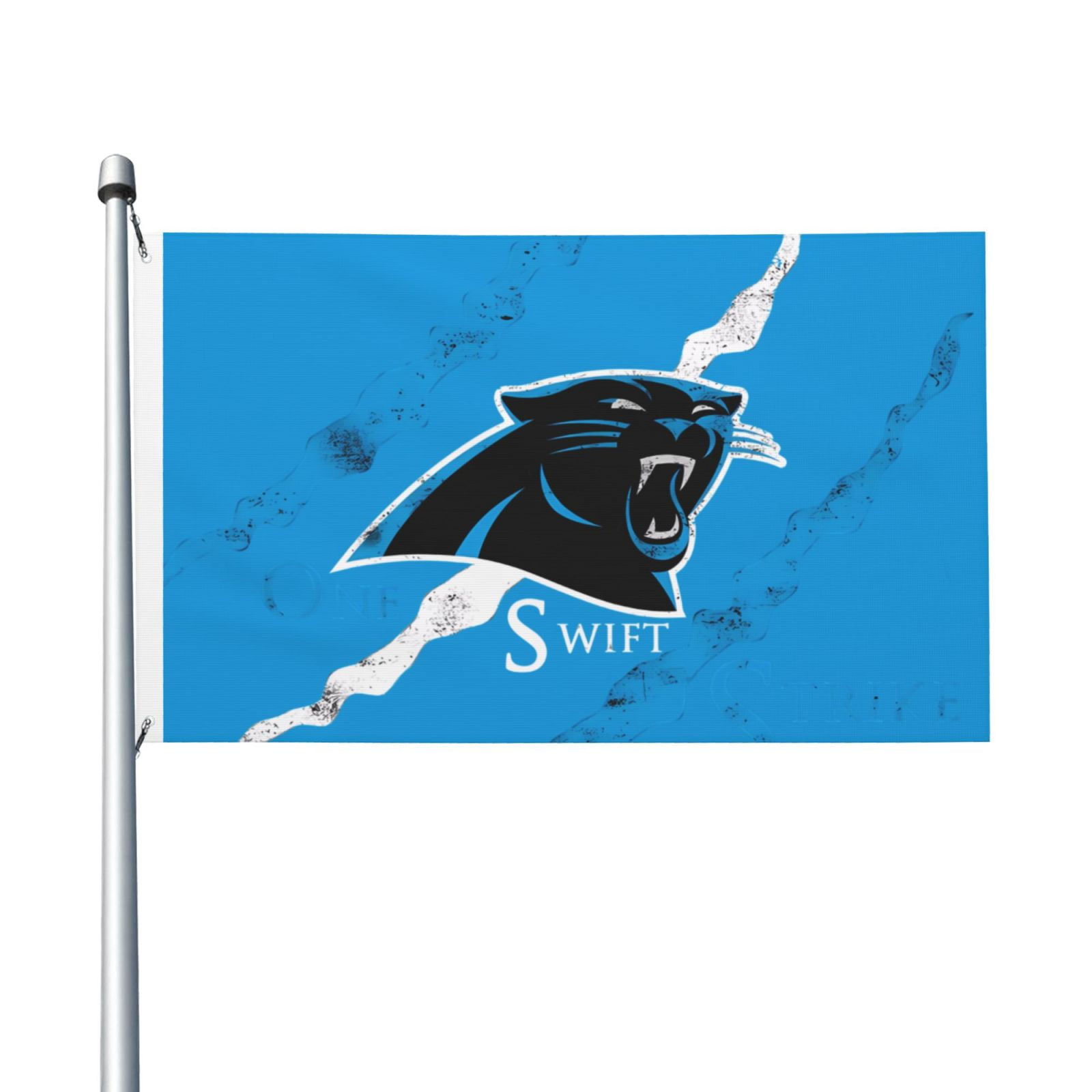 Panthers football team Support Flag Double Sided Outdoor Decorative ...