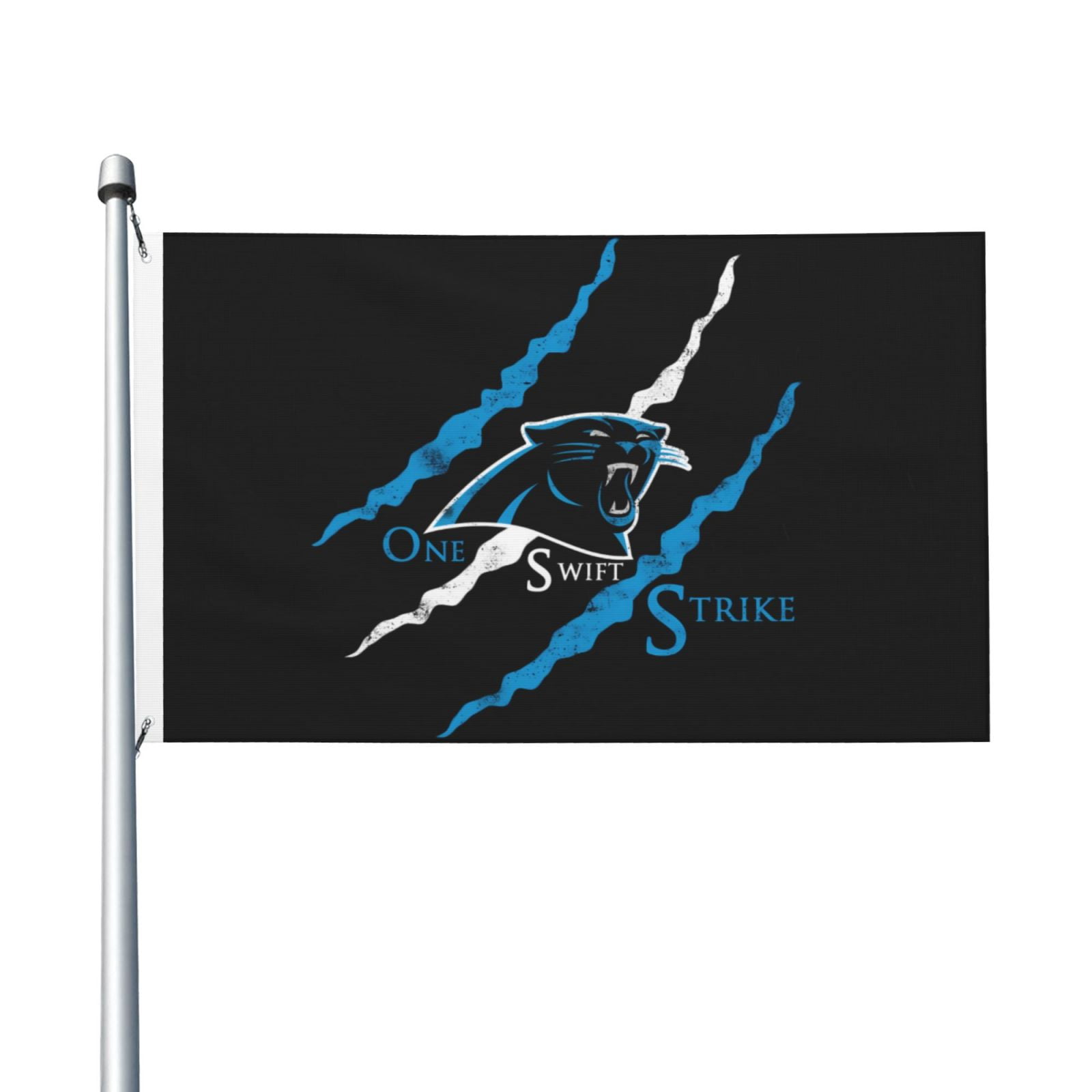 Panthers football team Support Flag Double Sided Outdoor Decorative ...
