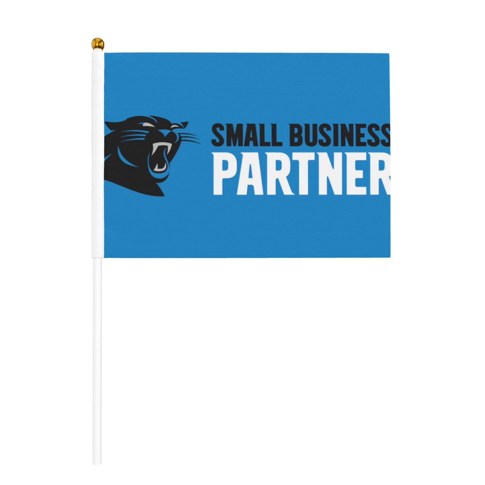 Panthers football team Team support double_sided hand_waved flag 5.5x8 ...
