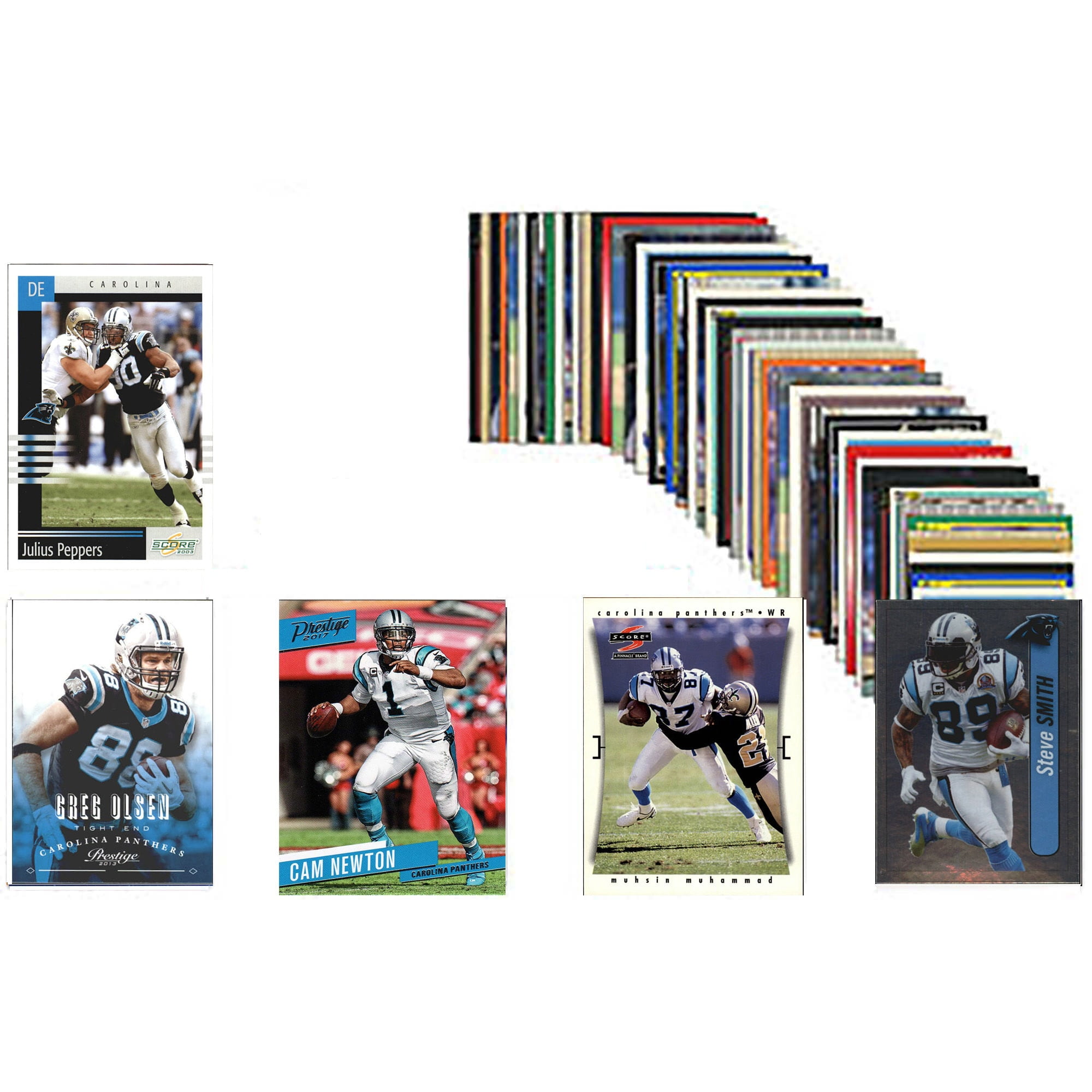 Carolina Panthers Trading Card 50-Count Set - Walmart.com